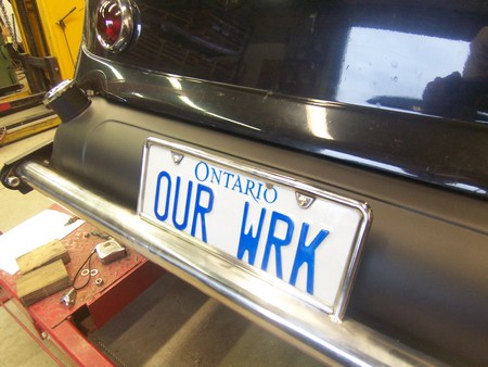 ’32 Update: License Plate Holder (article 46) | Welder Series Inc.